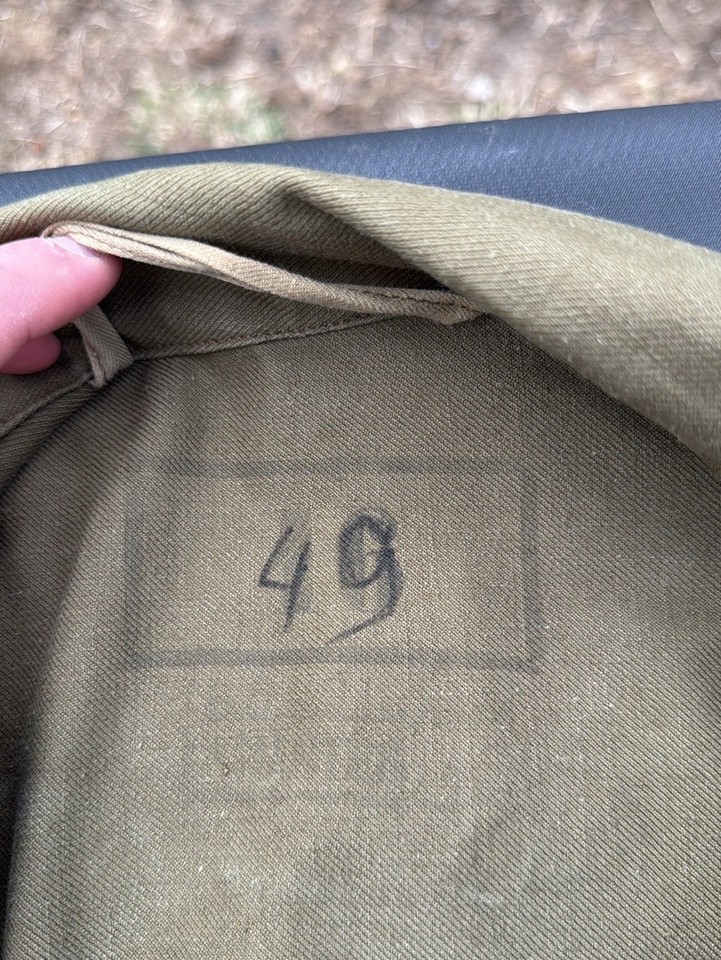 Vintage 50s French M47 Army Military Field Jacket Men's Medium | eBay