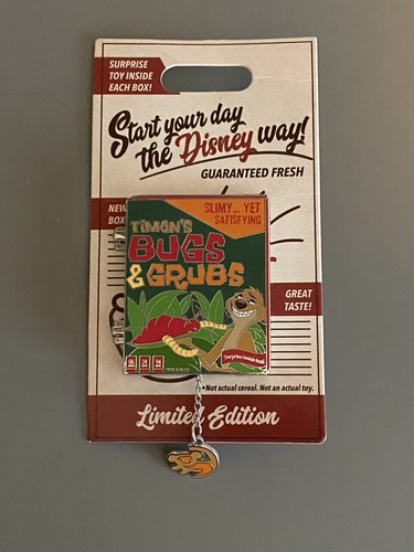 Disney Lion King Timon’s Bugs & Grubs Cereal Box LE Pin | eBay