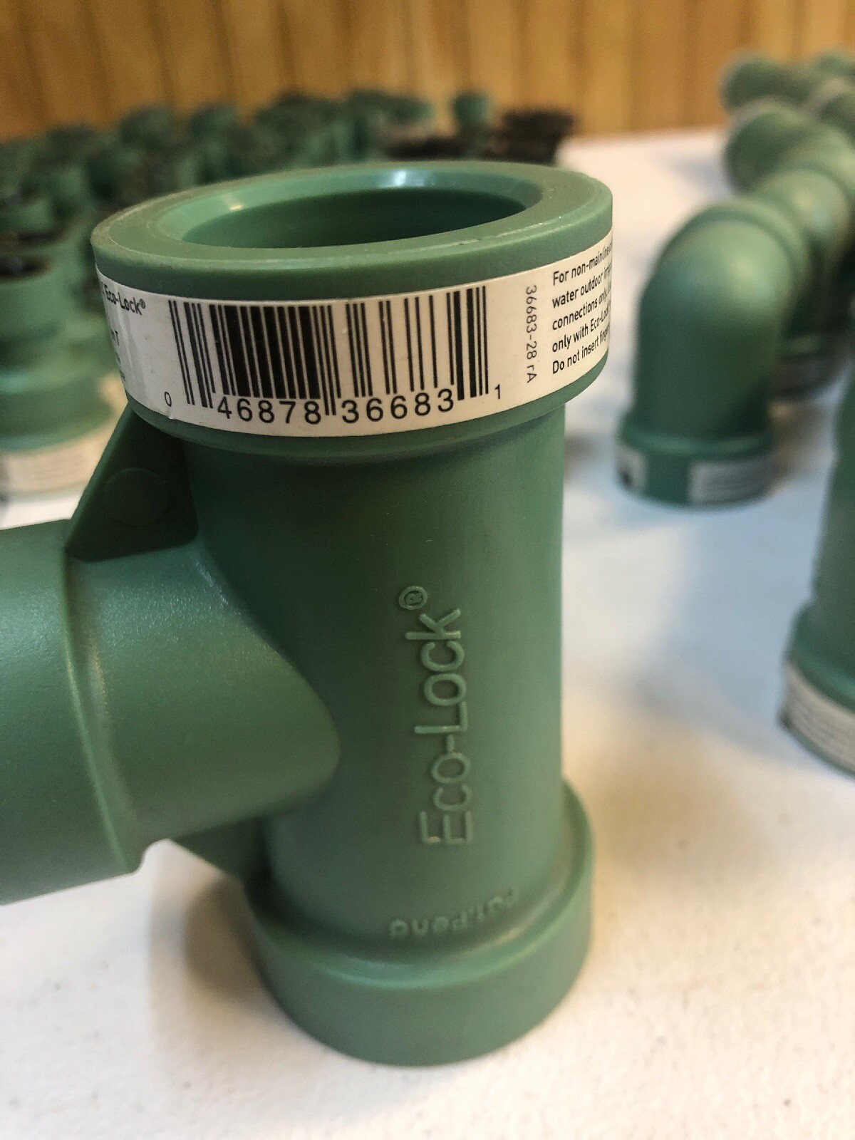 New Orbit Eco-Lock 1” to 3/4” Tee Sprinkler Pipe Fitting FREE SHIPPING ...