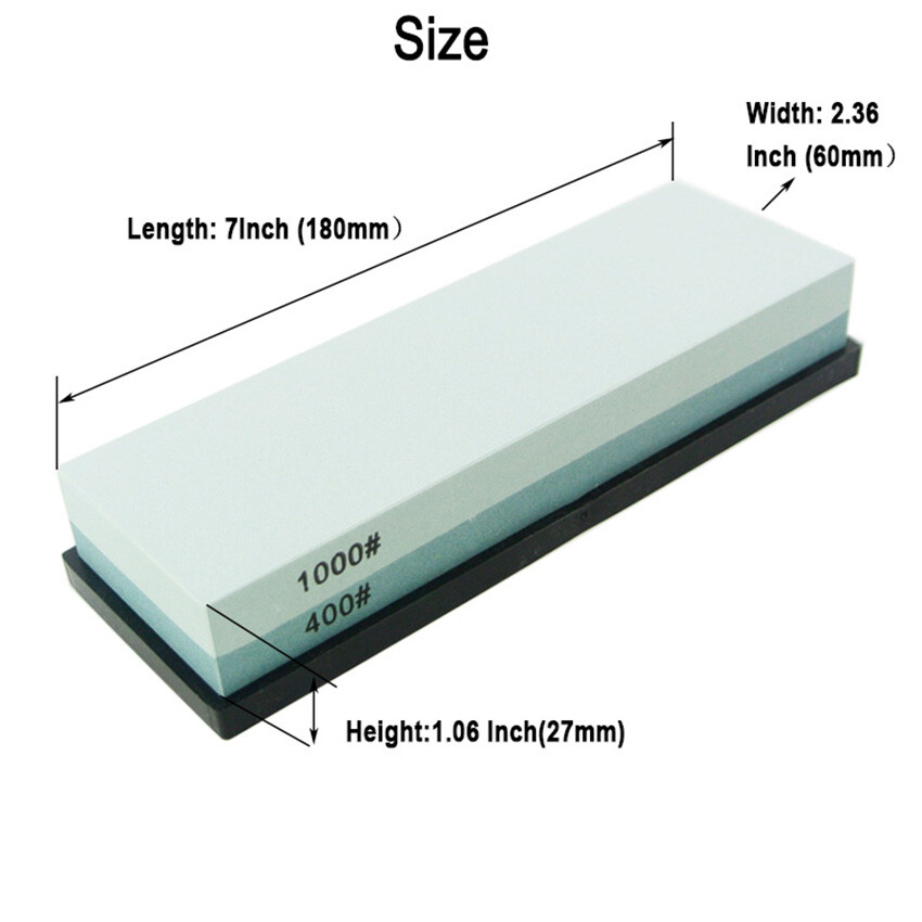 Whetstone Knife Sharpener Stone Grit 400/1000 3000/8000 Sharpening ...
