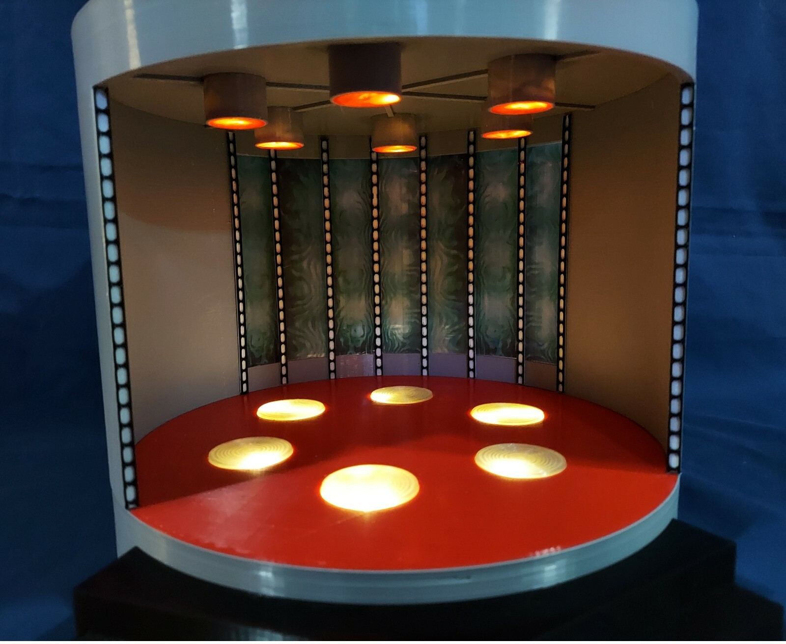 TOS Transporter with Sound Activated Lights. Star Trek Playmates sized ...