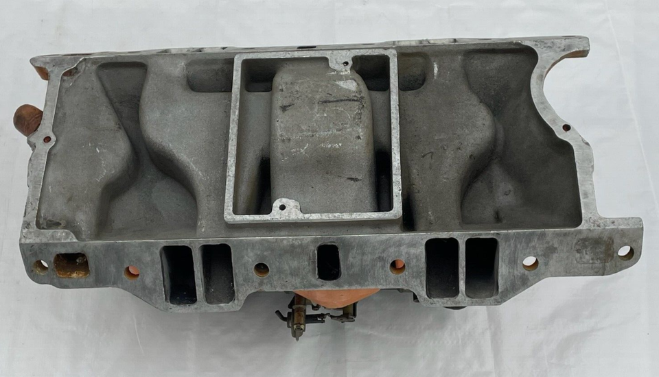 1970 Mopar 340 6 Pack Intake Holley Carbs Carburetors Direct Connect ...
