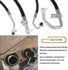 Rear AC Line Set AC Hose Kit For GM 23199274, Acadia Traverse Enclave ...