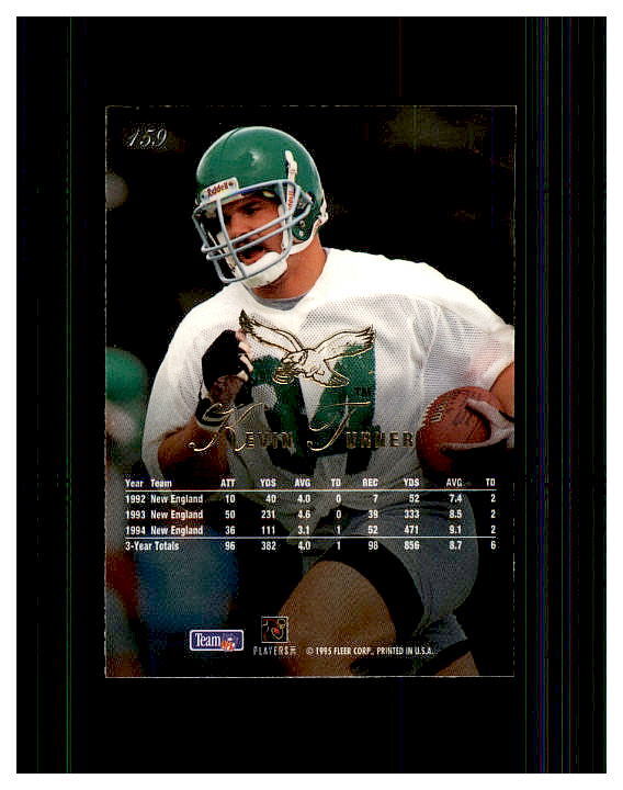 1995 Flair Kevin Turner Philadelphia Eagles #159 | eBay
