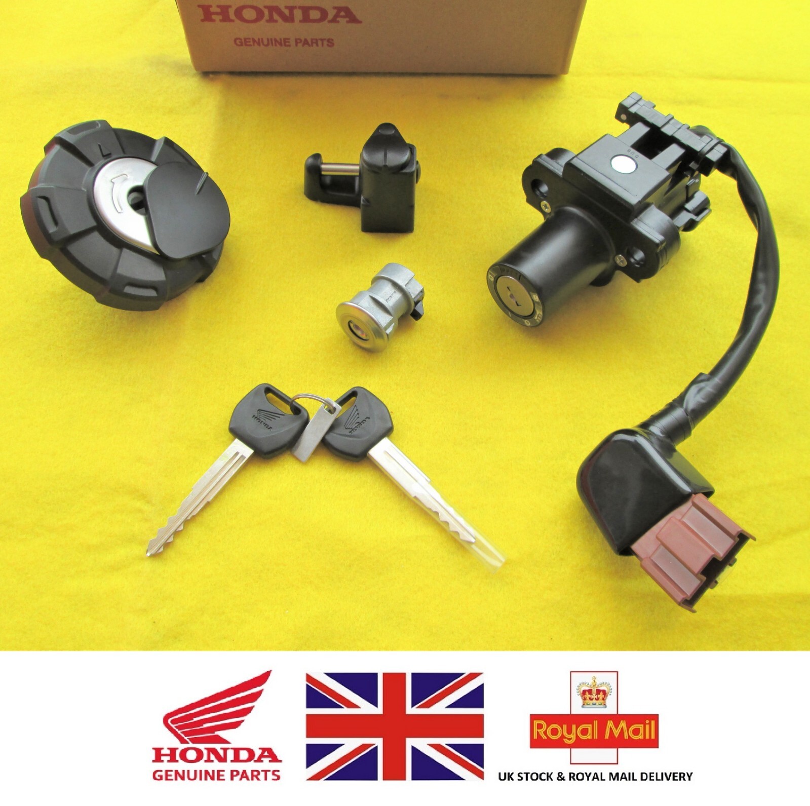 Honda CRF300L CRF300 Ignition Barrel & Lock & Fuel Cap & Key Set 2021 ...