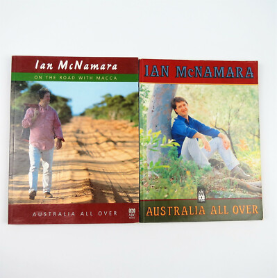 Australia All Over by Ian McNamara SIGNED + On The Road With Macca ABC ...