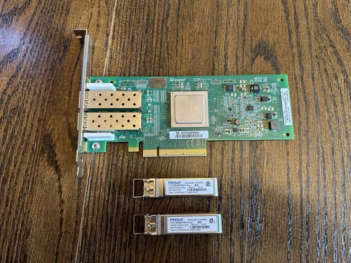 Dell Qlogic QLE2562 PCI-E x8 8GB Fibre Channel Dual Port Host Bus ...
