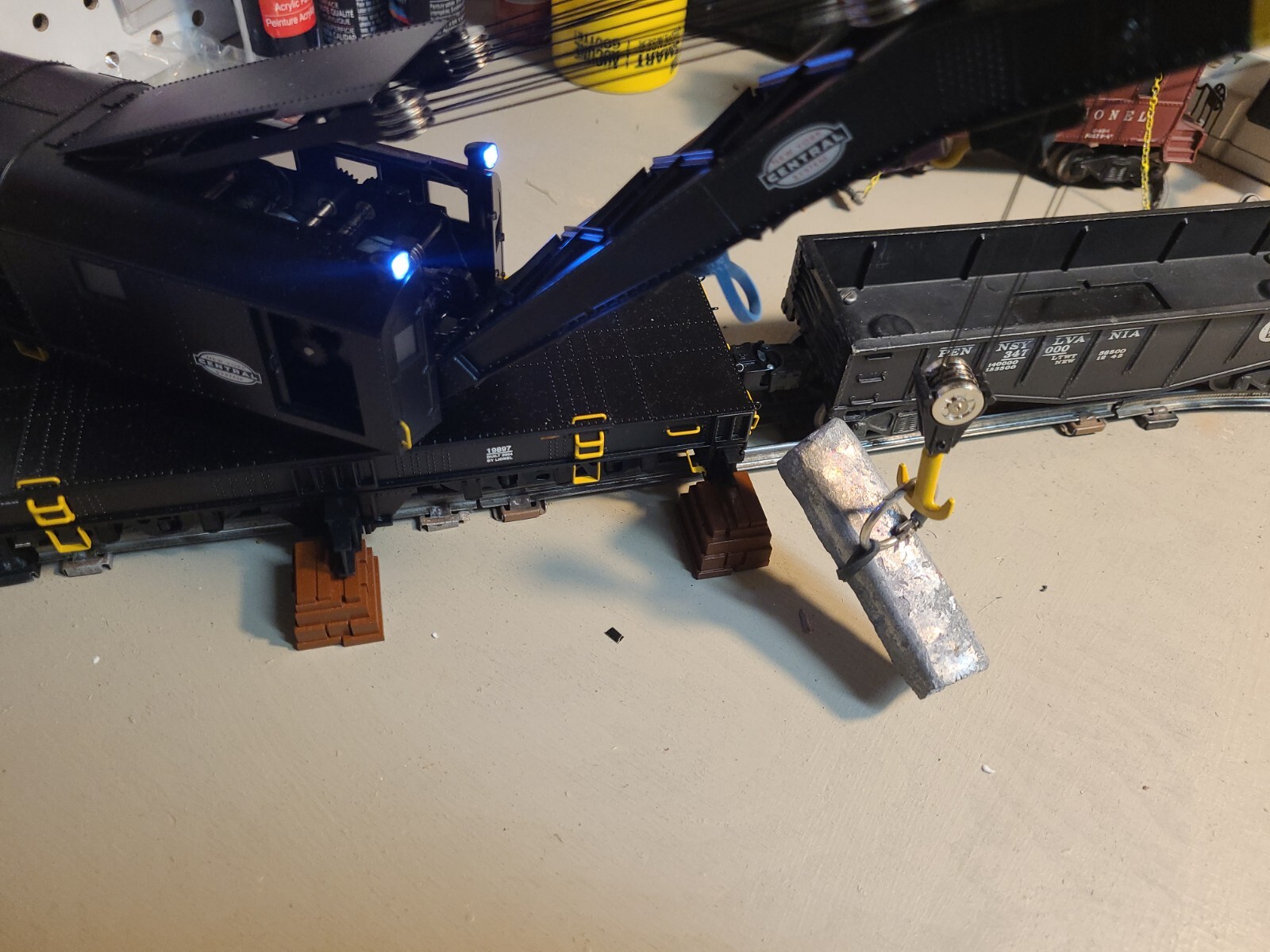 Lionel TMCC CRANE 6-19897 New York Central (X-13), TEST ran C7 | eBay