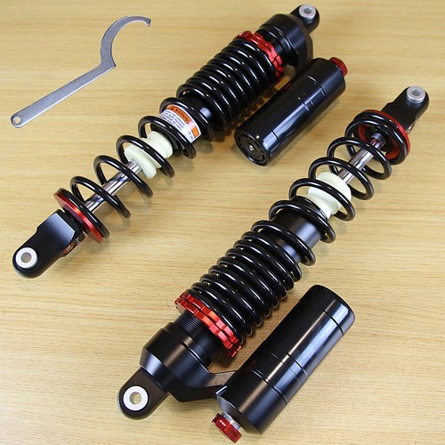 STAGE 2 GAS RESERVOIR FRONT AIR SHOCKS ABSORBER PAIR FOR ARCTIC CAT ...