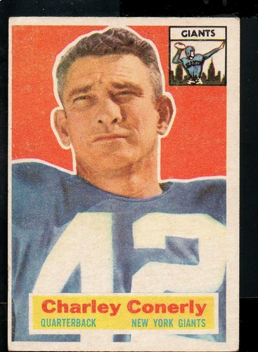 1956 Topps Football Card #77 Charlie Conerly-New York Giants. | eBay