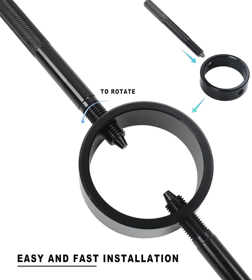 Universal Motorcycle Fork Spring Compressor Tool Kit Radial Pin Spanner ...