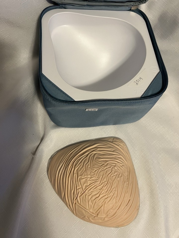ABC Breast Prosthesis Size 8 Blush 10295 Massage Form Silhouette Breast ...
