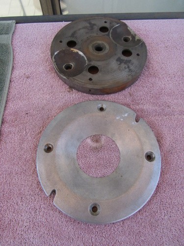 Elto antique outboard motor flywheel 1929 Serv Quad machined for rope ...