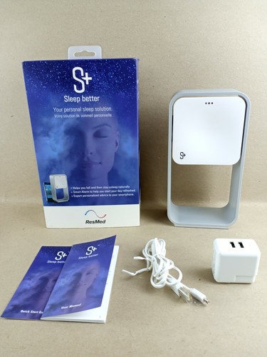 S+ Sleep Better Personal Monitor By ResMed Bluetooth System Help ...