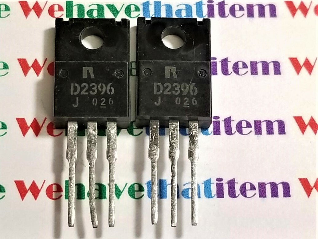 2SD2396 / D2396 / J RANKING / TRANSISTOR / TO220 / 2 PIECES (QZTY) | eBay