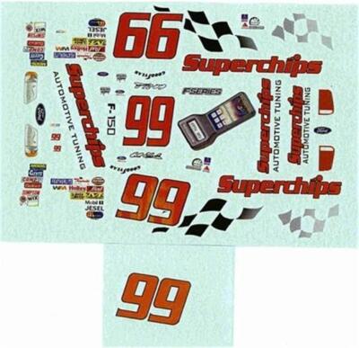 Winscals #99 Superchips Ford truck-Carl Edwards Nascar decal | eBay