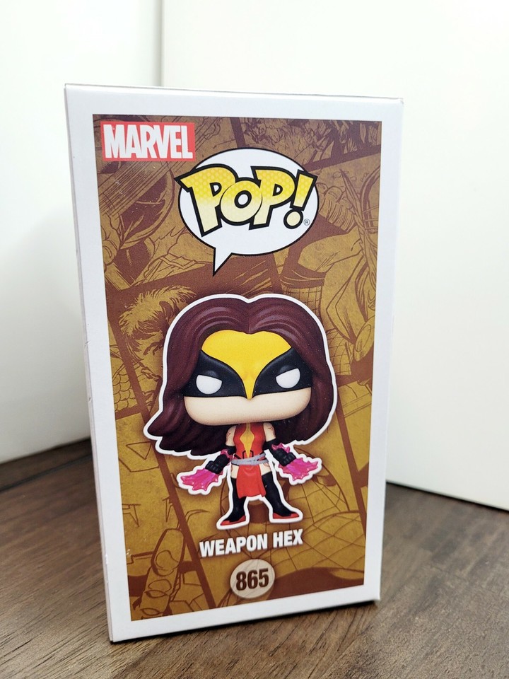 FUNKO Pop! Marvel Infinity Warps WEAPON HEX #865 EXCLUSIVE Collectible ...