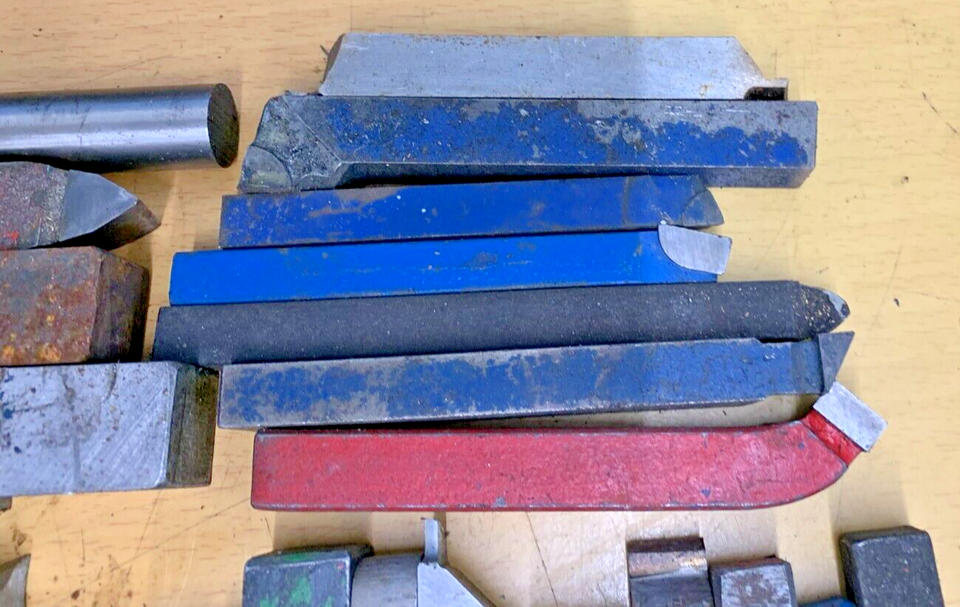 Used lathe turning tools hss brazed turning profile various sizes ...