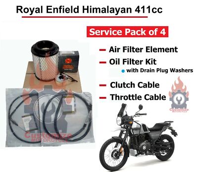 Royal Enfield "Himalayan 411 Service Pack of 4 Pcs" | eBay