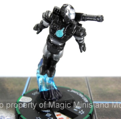 The Invincible Iron Man ~ WAR MACHINE #029b HeroClix rare PRIME ...