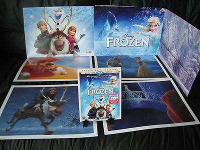 Disney Store~FROZEN Collectors Limited Edition 2 BluRay DVDs Digital ...