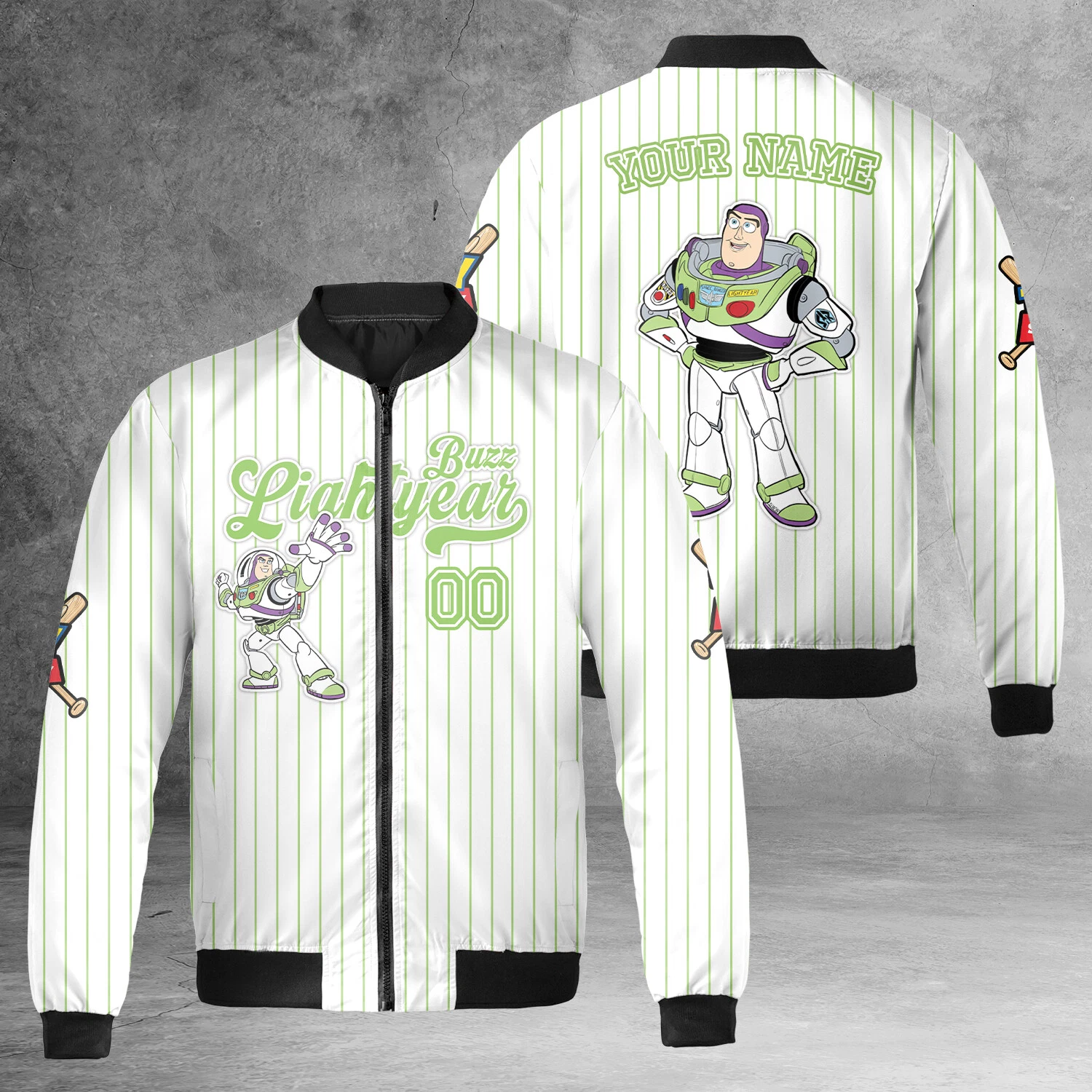 Personalized Toy Story Buzz Lightyear Cute Pixar Toy Story Jacket | ID ...