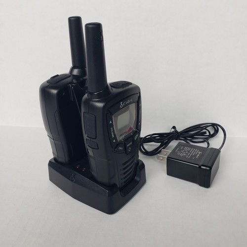 Cobra CXT395 22-Channel Microtalk Walkie Talkies & Charging Station ...