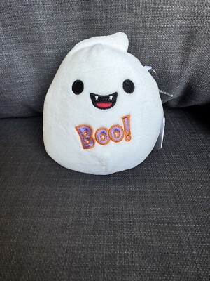 Squishmallow KellyToy Grace the Ghost Plush Toy 5" Halloween NWT Boo ...