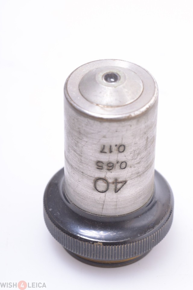 ZEISS MICROSCOPE LENS 40X 0,65 0,17 20MM DIAMETER THREAD | eBay
