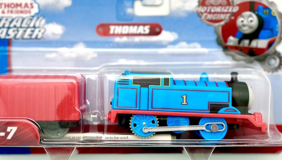 Thomas & Friends Mattel TrackMaster Motorized Thomas & Red Train Car ...