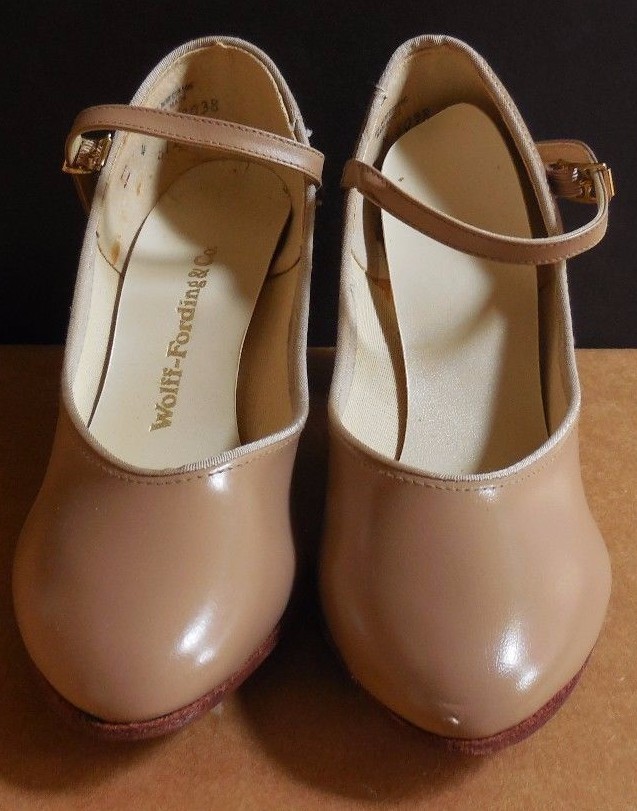Character Shoes ch/ladies Tan or Black #3506 2" heels choir musical ...