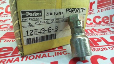 PARKER 10643-8-6 / 1064386 (USED TESTED CLEANED) | eBay