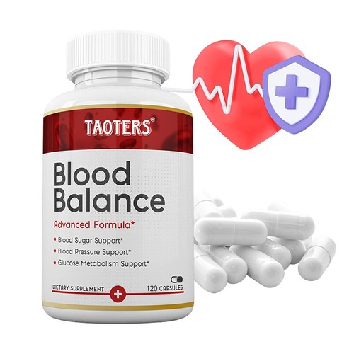 Blood Balance Advanced Formula Cholesterol Blood Sugar Lower Support ...