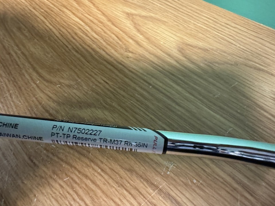 Taylormade TP Reserve M37 Milled Putter - Right Handed - 35’’With Cover ...