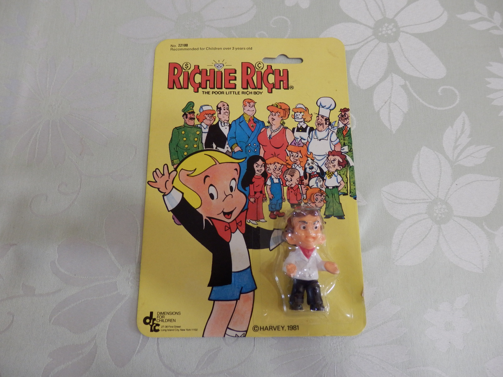 New In Package 1981 Richie Rich Figure - Reggie Van Dough | eBay