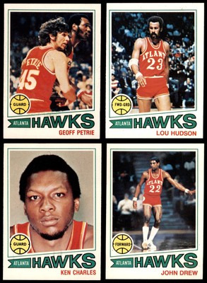1977-78 Topps Atlanta Hawks Team Set 7 - NM 6930594 | eBay