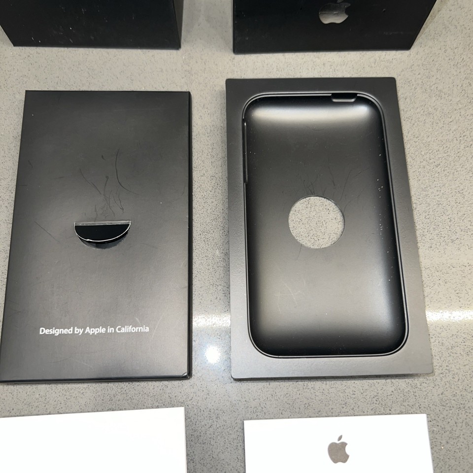 Apple Retail BOX ONLY for iPhone 3G S, Black, 32GB, MC137LL/A, A1303 ...