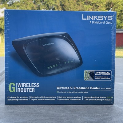 Cisco Linksys G Wireless Router Model WRT54G2 NIB SEALED | eBay