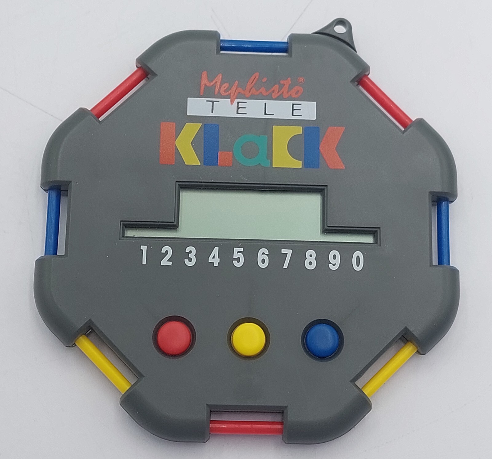 Vintage LCD Handheld Spiel: RTL Plus Mephisto Tele Klack / unbespielt ...