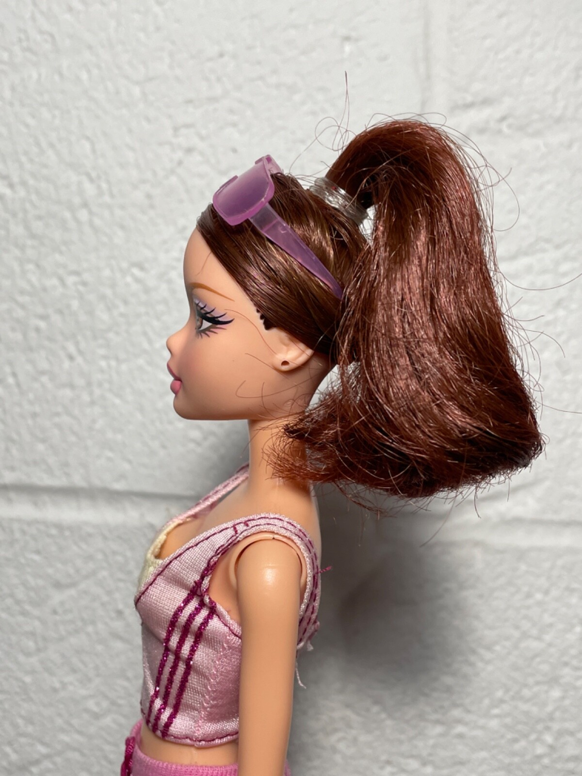 Barbie My Scene Sporty Glam Chelsea Doll Auburn Red Hair Adidas Outfit ...