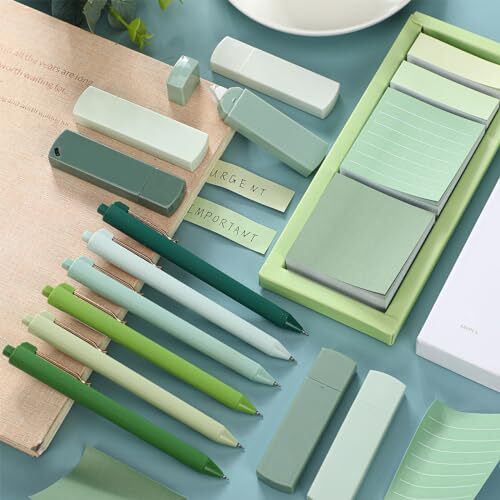 Aesthetic Stationery Set School Supplies Sticky Notes Set 6 Mini ...
