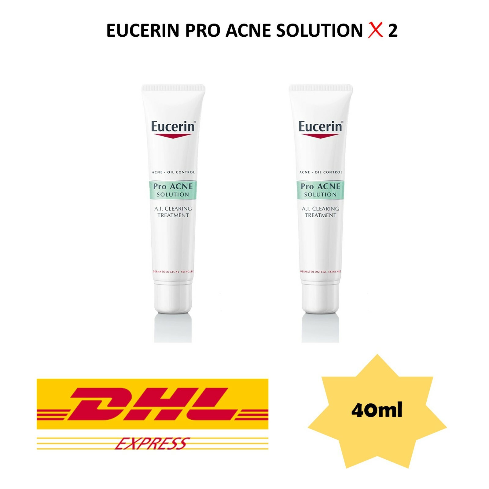 EUCERIN ProACNE Solution A.I Clearing Treatment For Acne Prone Skin ...