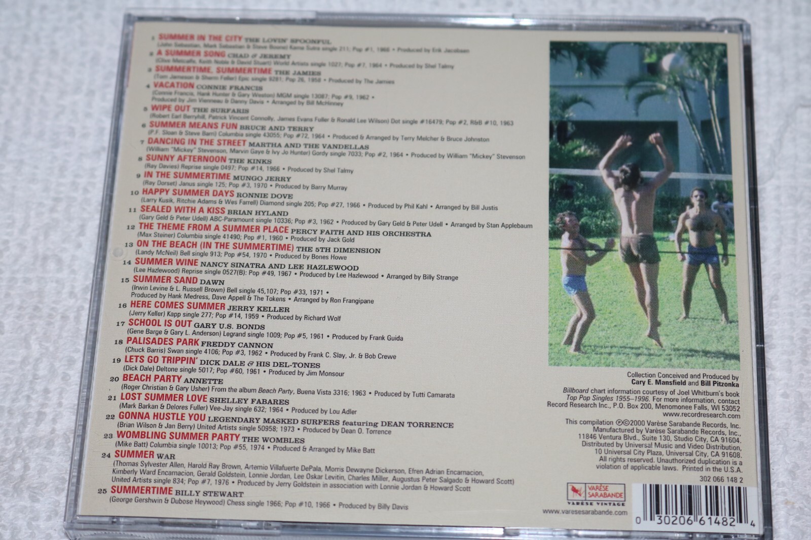 25 All-Time Greatest Summer Songs The Ultimate Collection 2000 US MINT ...