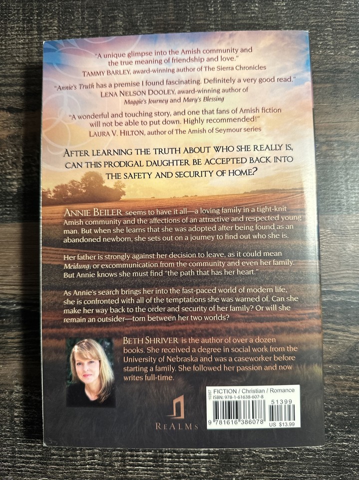 Annie's Truth by Beth Shriver (2012, Paperback) 1st Edition ...