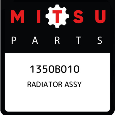 1350B010 Mitsubishi Radiator assy 1350B010, New Genuine OEM Part | eBay