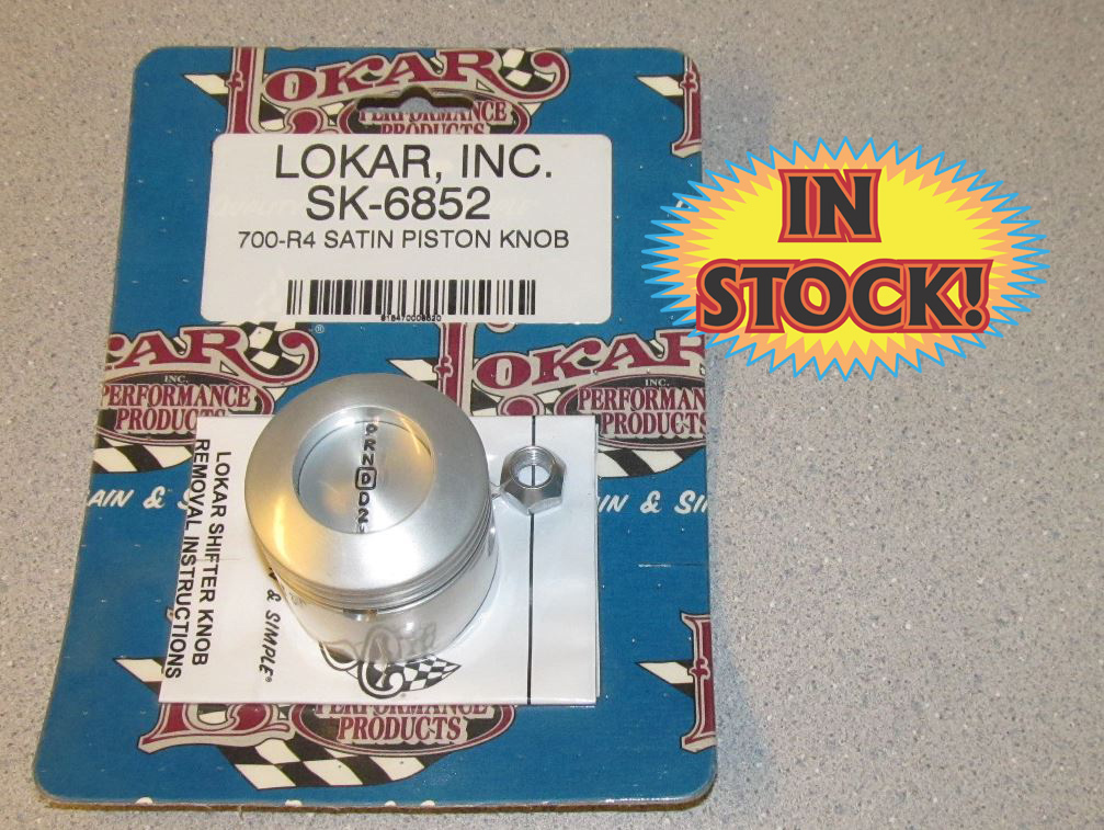 Lokar SK-6852 - Piston Shifter Knob - 700R4 | eBay
