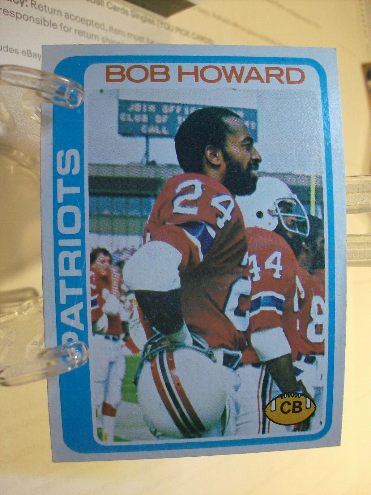 1978 Topps Football Card #321 Bob Howard (81490) | eBay