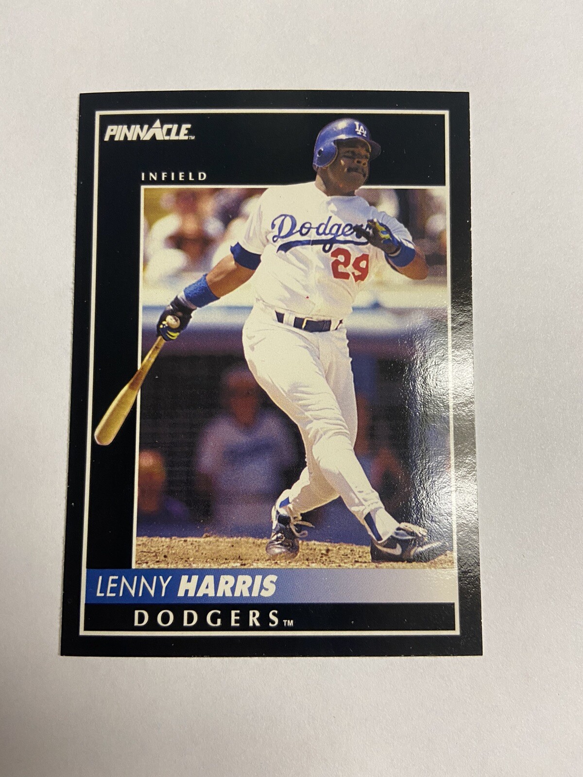 1992 Pinnacle Baseball Card #57 Lenny Harris | eBay