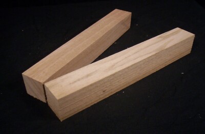 2 Piece Butternut Wood Carving Blanks 1 1/2 x 1 1/2 x 12 Inch Craft ...