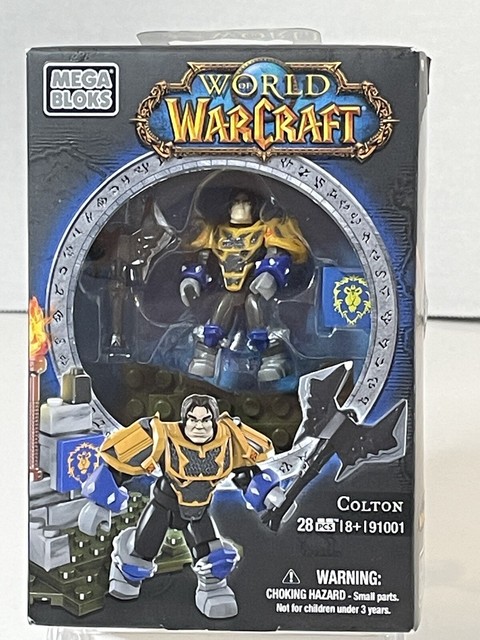 Mega Bloks World of Warcraft 91001 Human Paladin Colton 28pcs Building ...